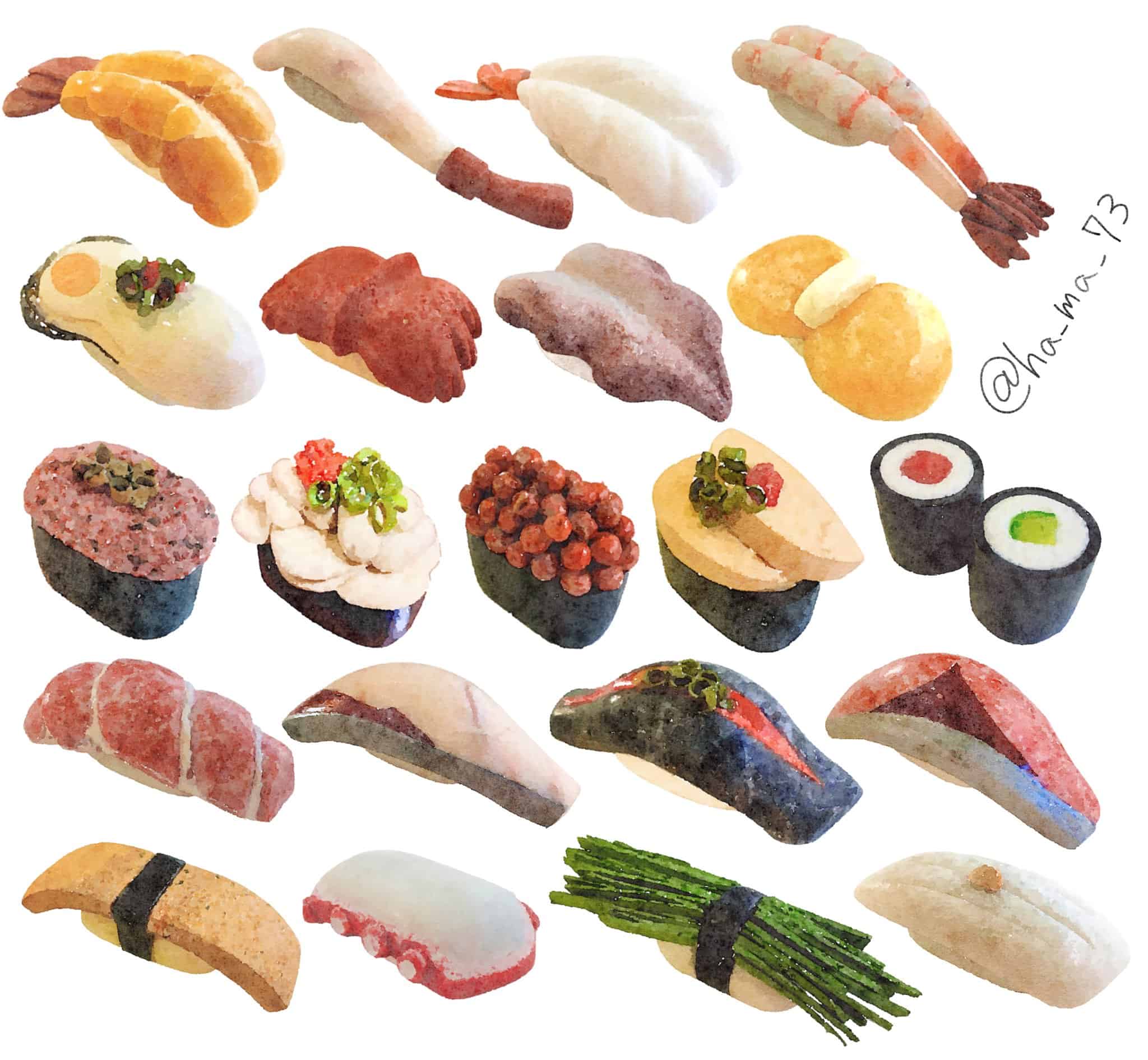 The man who makes delicious pieces of sushi from stones. - A Day Of Zen